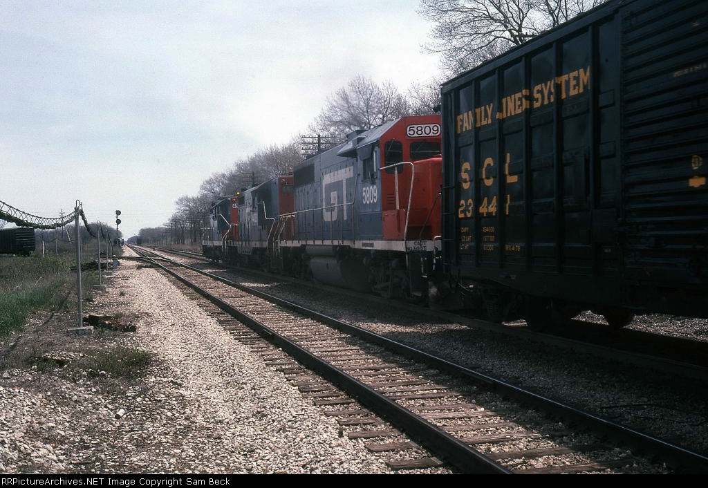 GTW 5809, 4433, and 4547